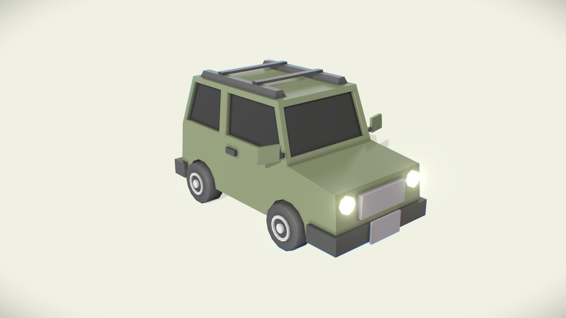 Low Poly SUV Car - Download Free 3D model by Billy Jackman ...