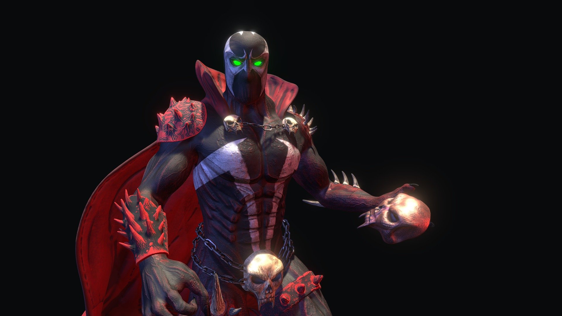 Spawn - 3D model by Hamidreza Oloumi (@hroloumi) [ca1e4d5] - Sketchfab