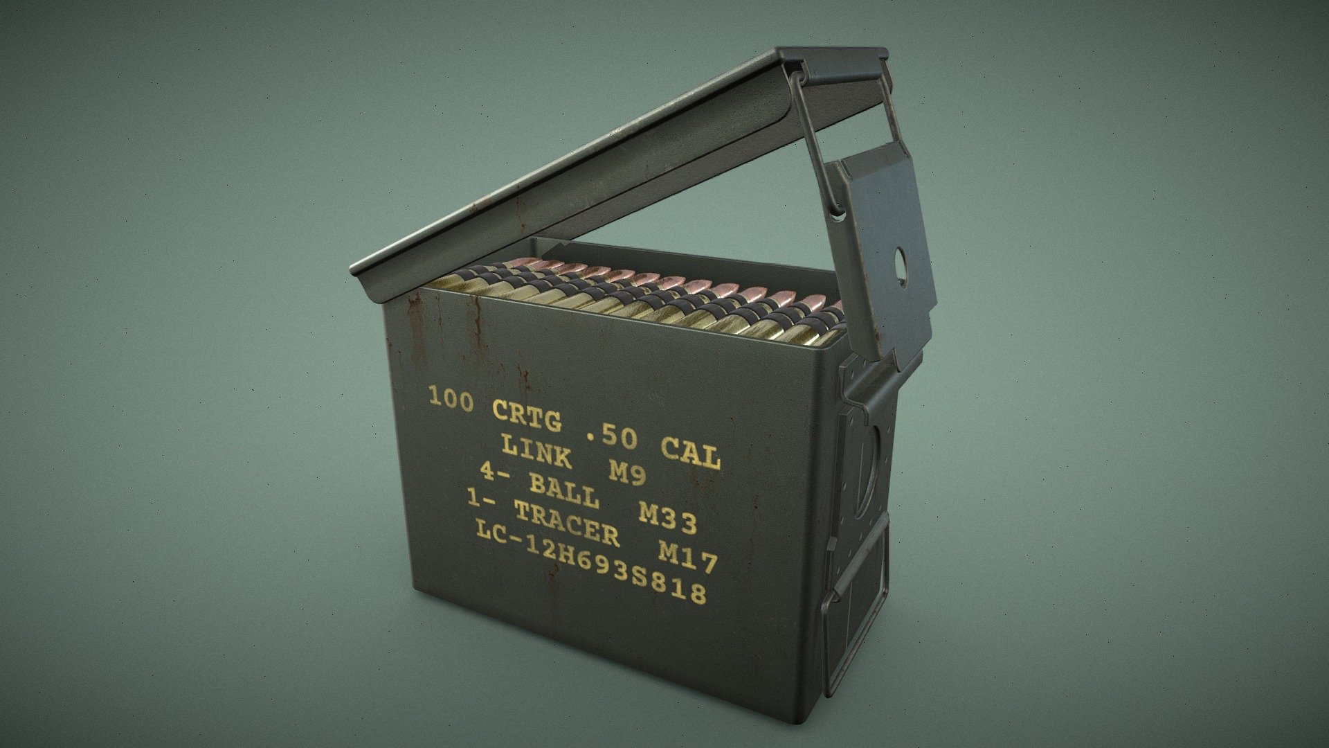 Military Ammo Box-1 - Download Free 3D model by Neslihan Çakmak ...