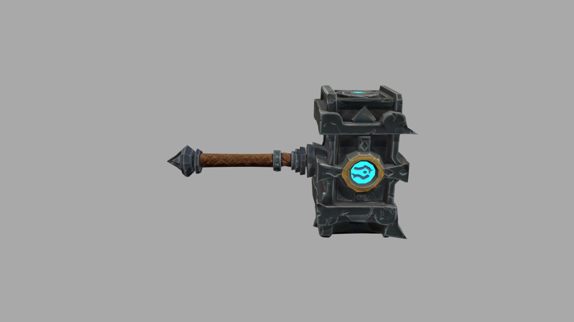 Stylized Hammer - 3D model by kyle_chen0209 [ca1f712] - Sketchfab