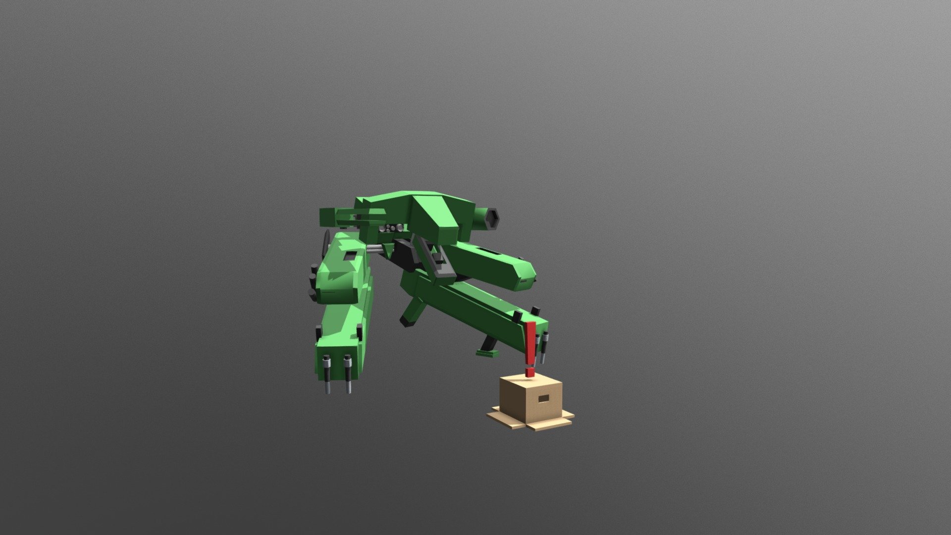 Metal Gear Rex - 3D model by Matthew Adcock (@matthew.adcock) [ca20645 ...