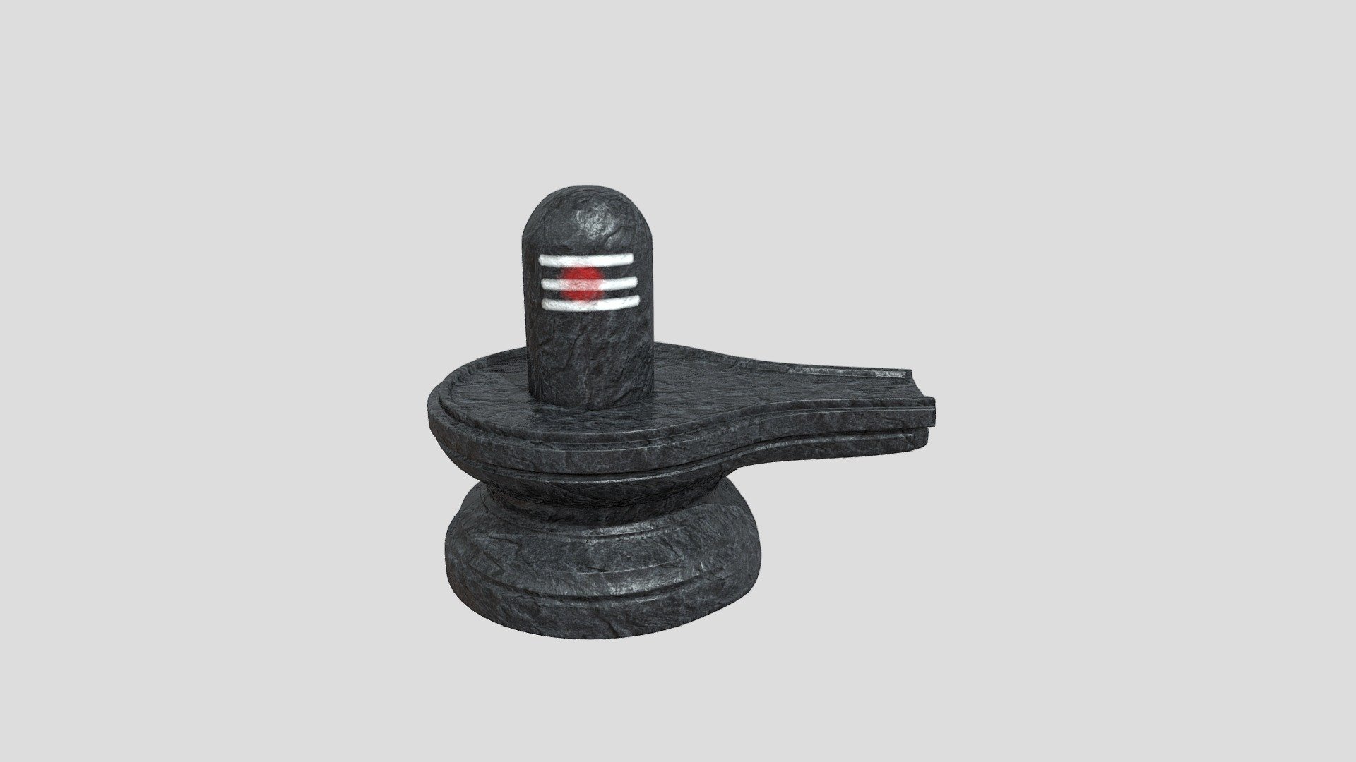 Shiva Linga - 3D model by akshathrao26 [ca20eb8] - Sketchfab