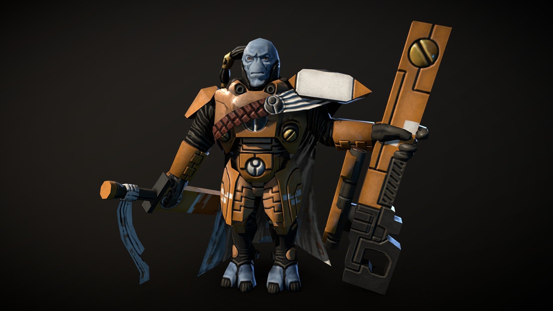 Cadre Fireblade - 3D model by Zafio [ca2155a] - Sketchfab