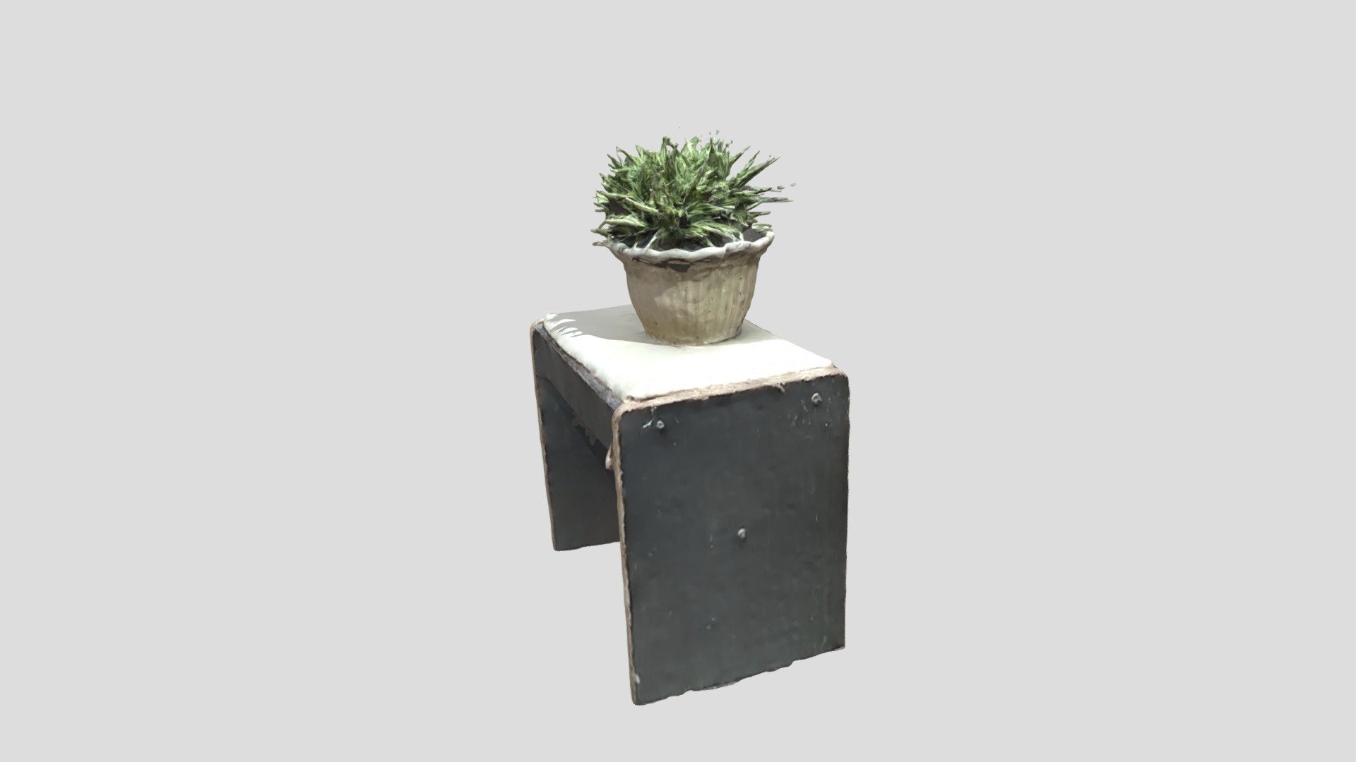 Bunga_dan_ Pot_textured_mesh_medpoly_obj - 3D model by vikanovia28 ...