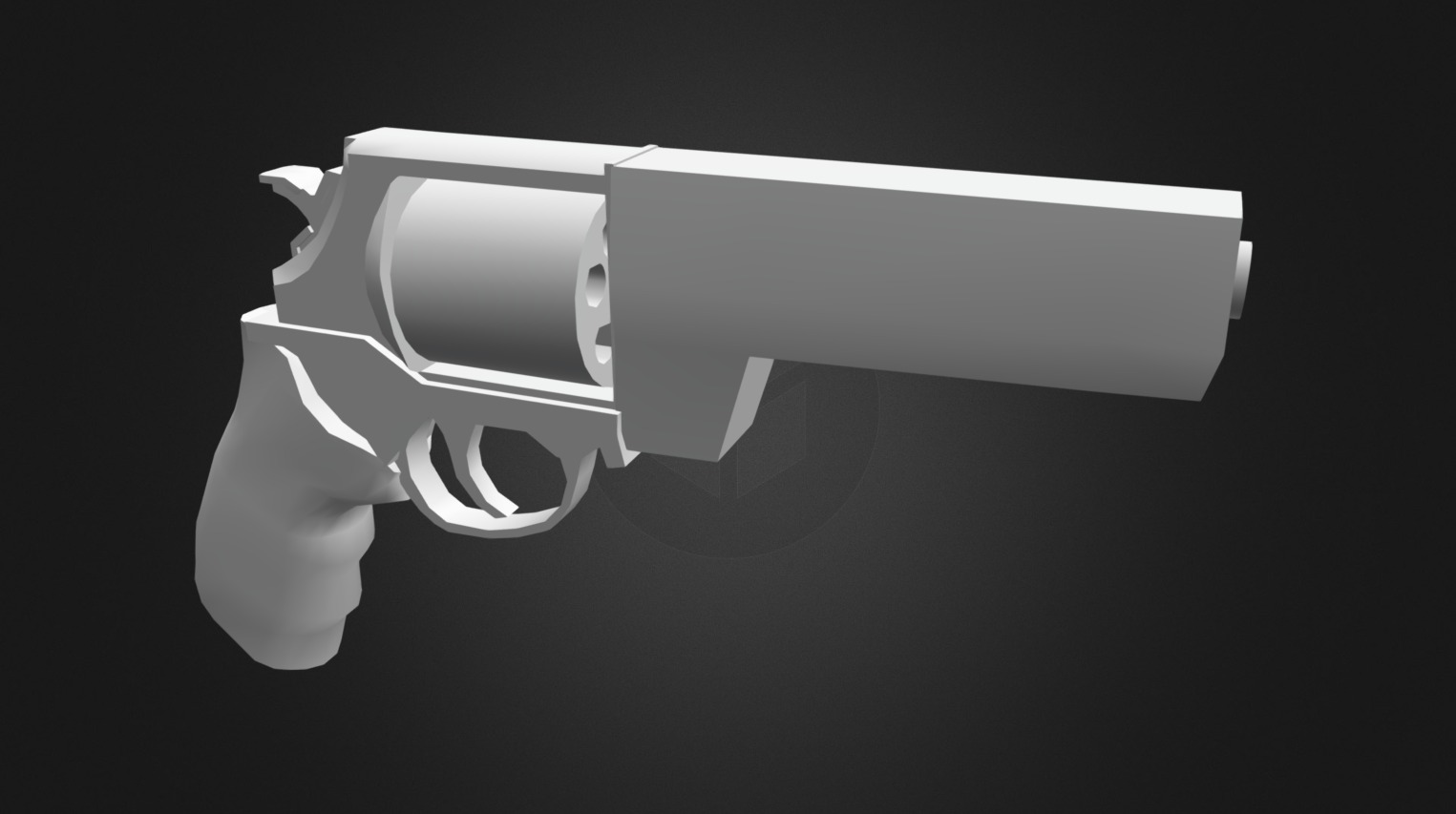Modular Revolver - Wip - 3D model by Eve Bat Studios (@EveBatStudios ...