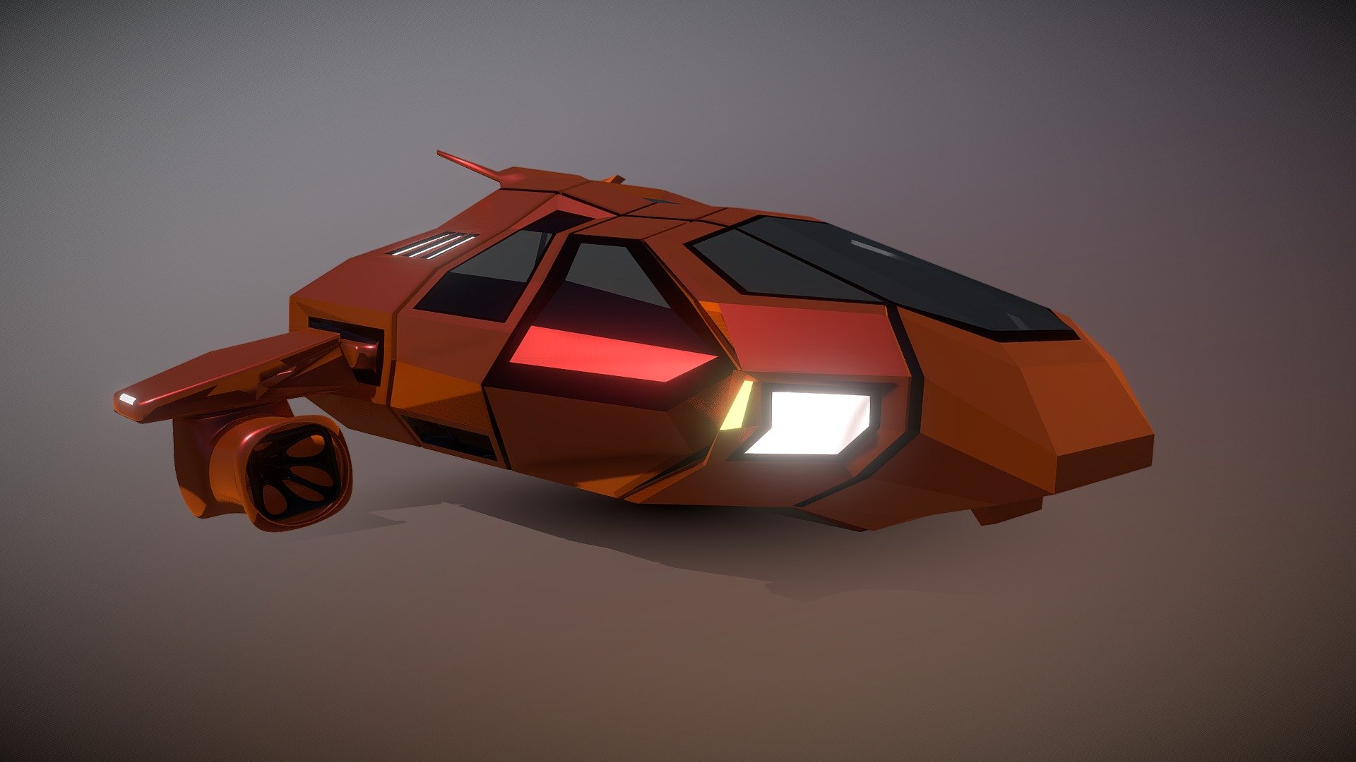 Concept flying car - Download Free 3D model by VertaScan [ca244a4 ...