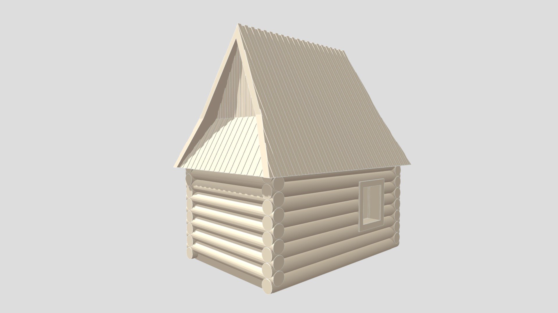 Mountain hut - 3D model by mARTon3D (@Marta4) [ca24a01] - Sketchfab