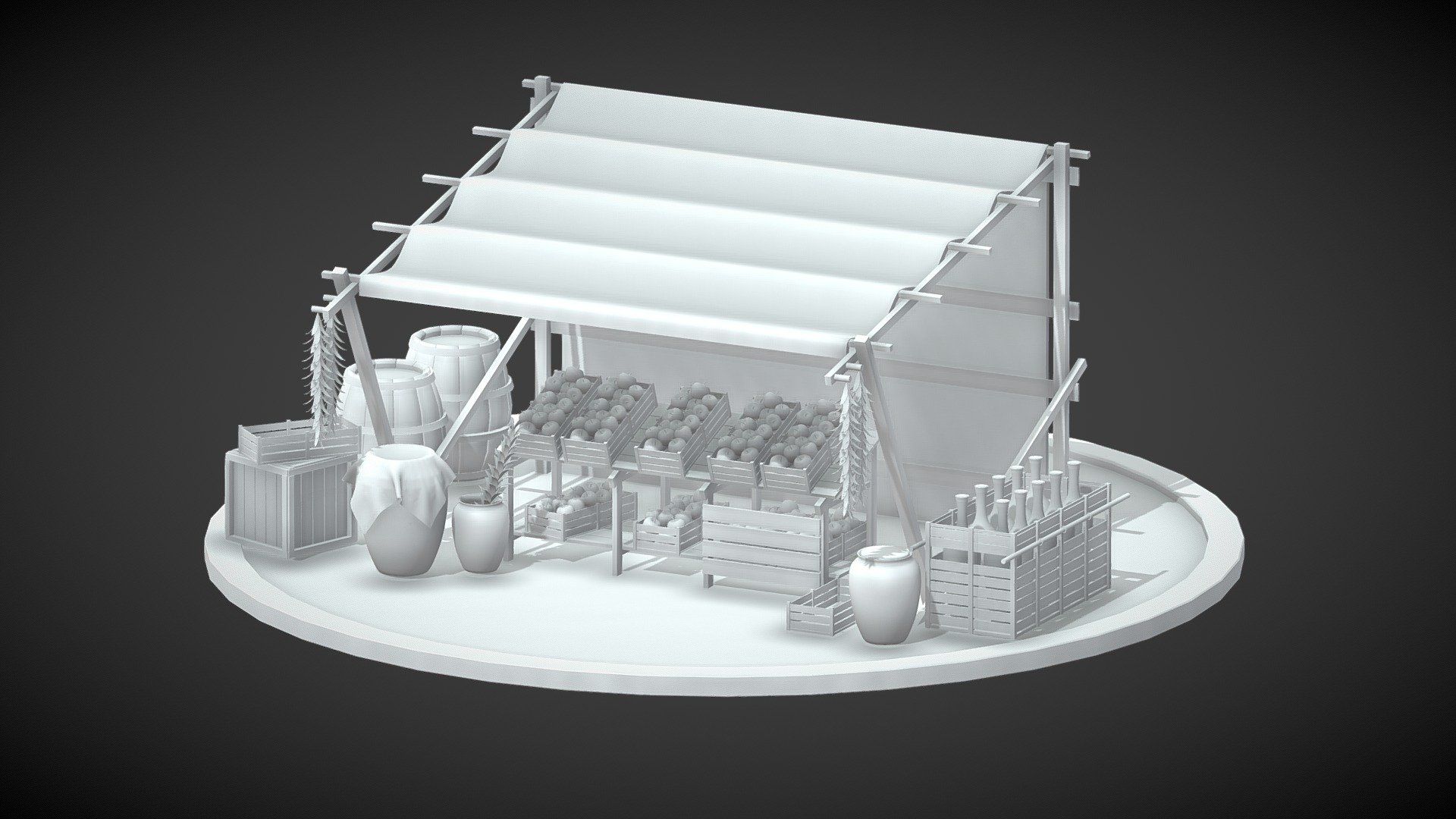 Stragan - 3D model by kristinatsvira [ca24c1e] - Sketchfab