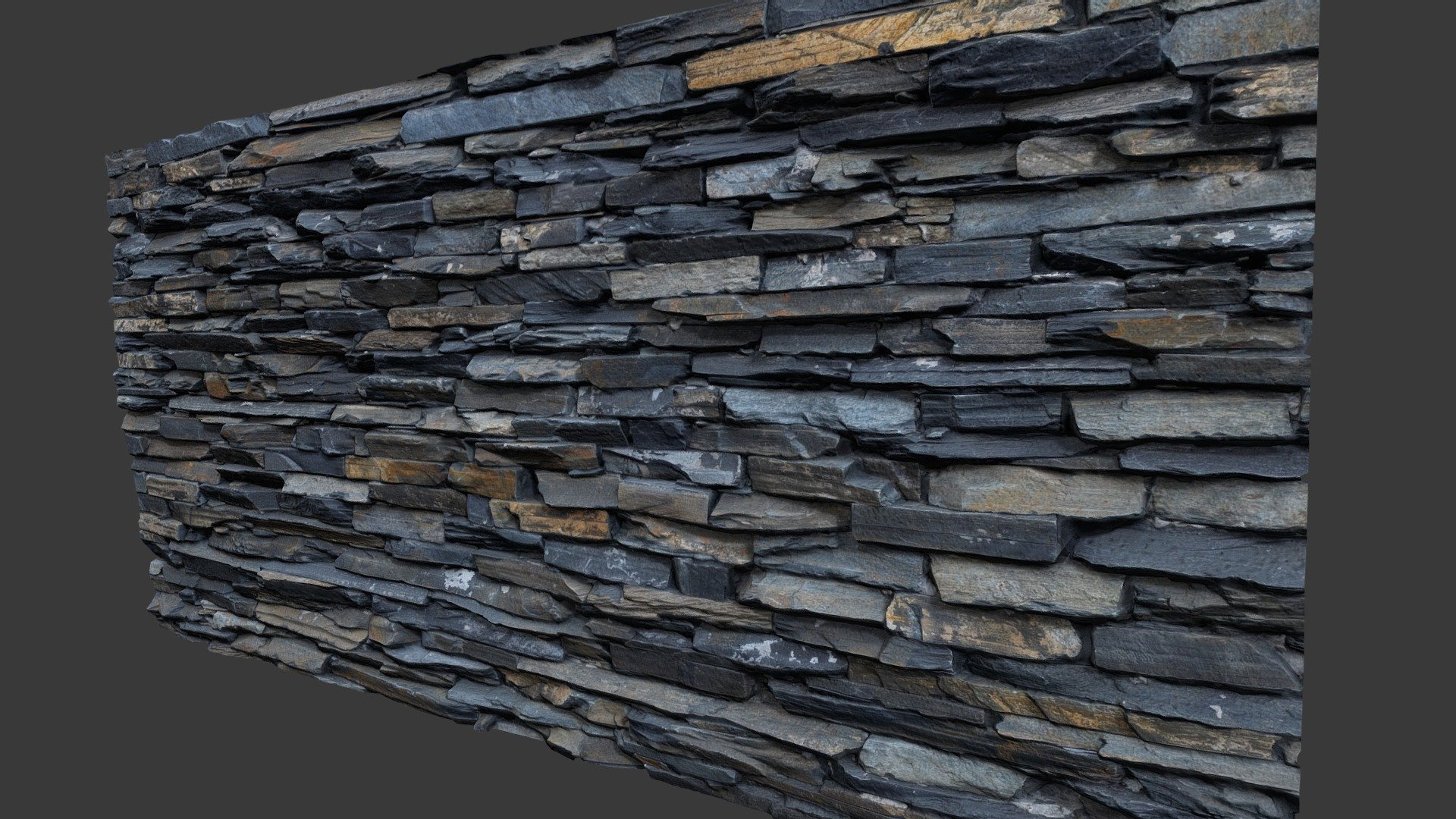 stone flakes decorative wall - Download Free 3D model by SibeYu ...