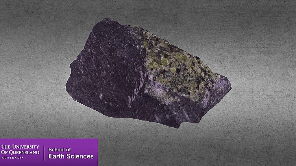 Basalt w/ Dunite Xenolith - 3D model by nate_siddle (@nate_sid ...