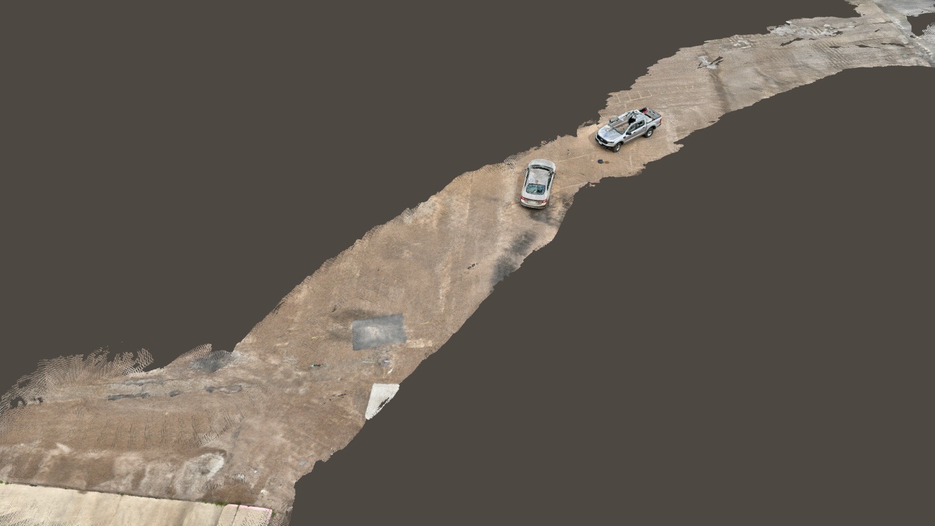 Crash Scene (Dot3D, iOS LiDAR, 3% pts) - Download Free 3D model by ...