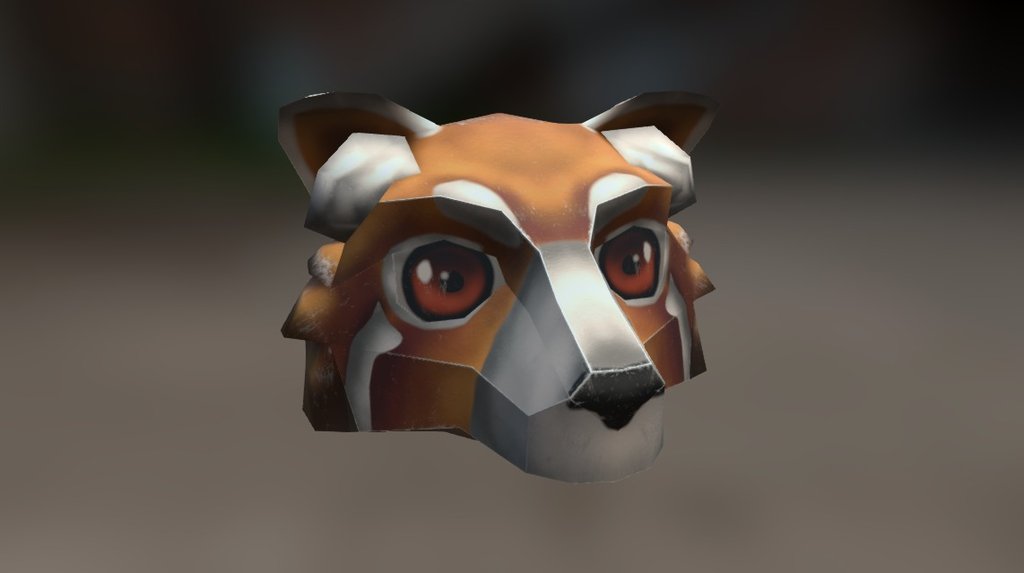 Red Panda PaperMask - Download Free 3D model by JER3D (@jeremygo ...