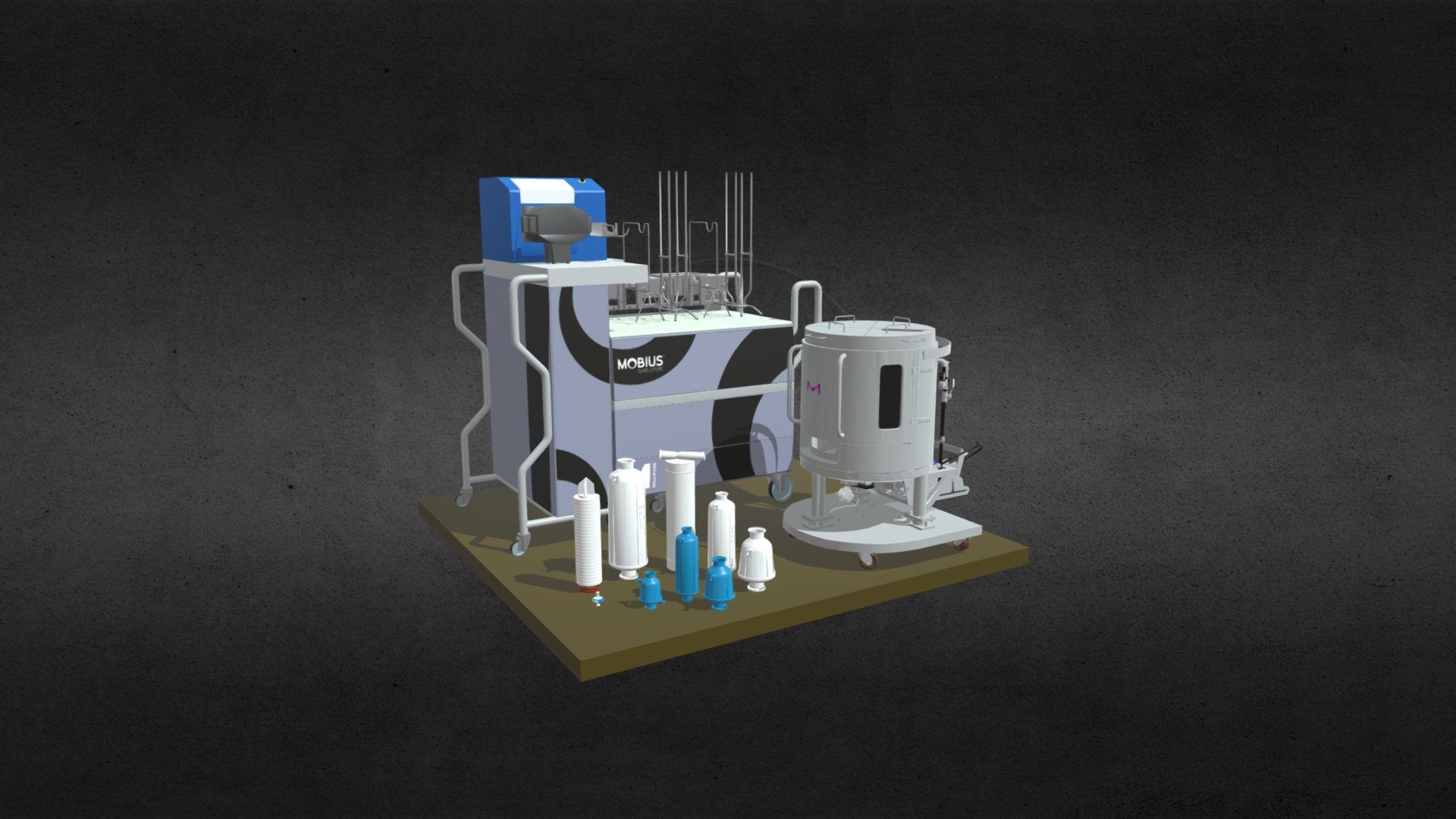 Industrial Machine - 3D model by Imagigoo [ca28d2c] - Sketchfab