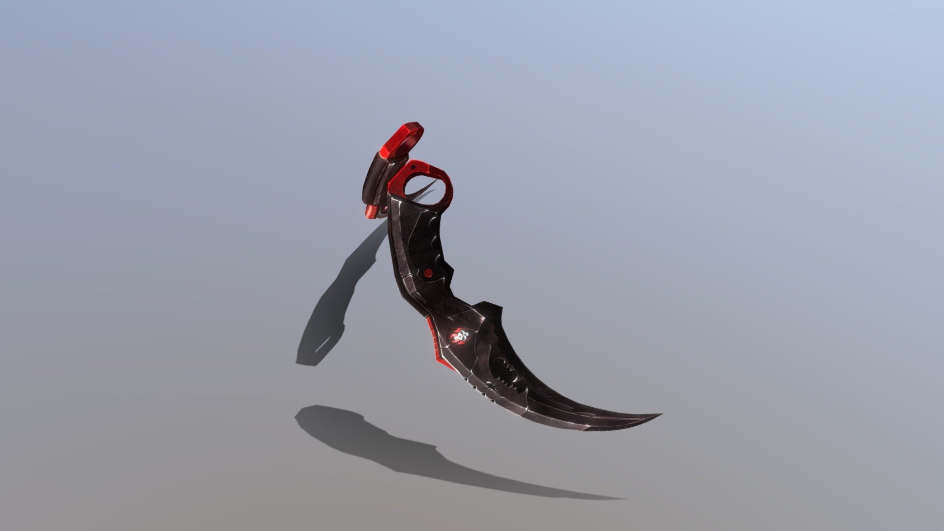 Karambit Skins -Dark Knight - Buy Royalty Free 3D model by Long Nguyễn ...