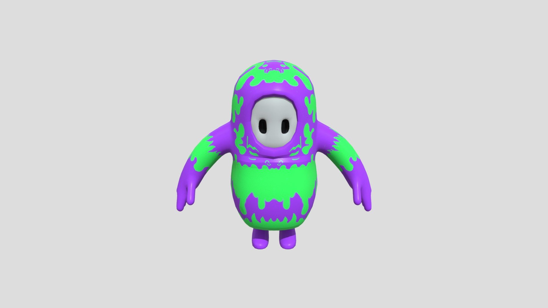 FallGuys Base Character - 3D model by Dachtz [ca2a45f] - Sketchfab