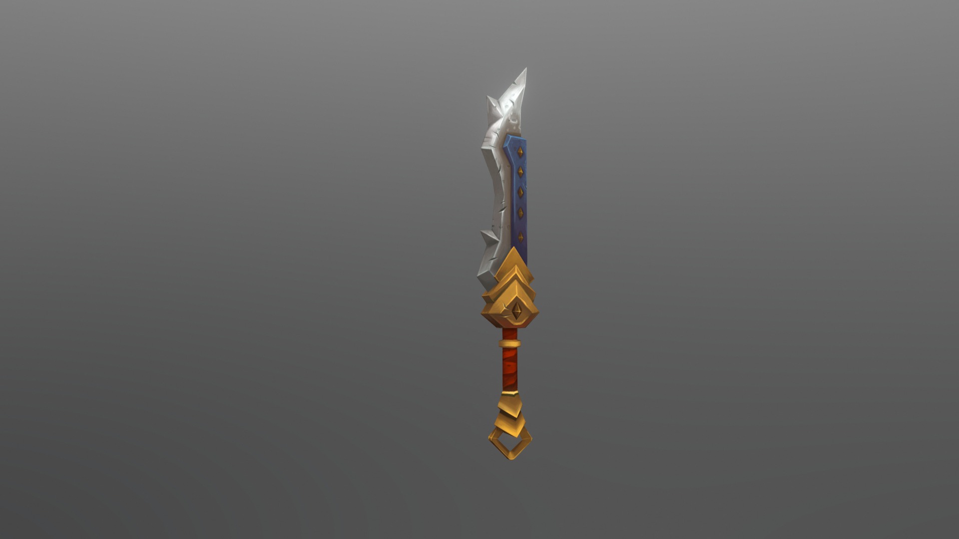 Hand Painted Sword (practice) - 3D model by julbubb [ca2a80f] - Sketchfab