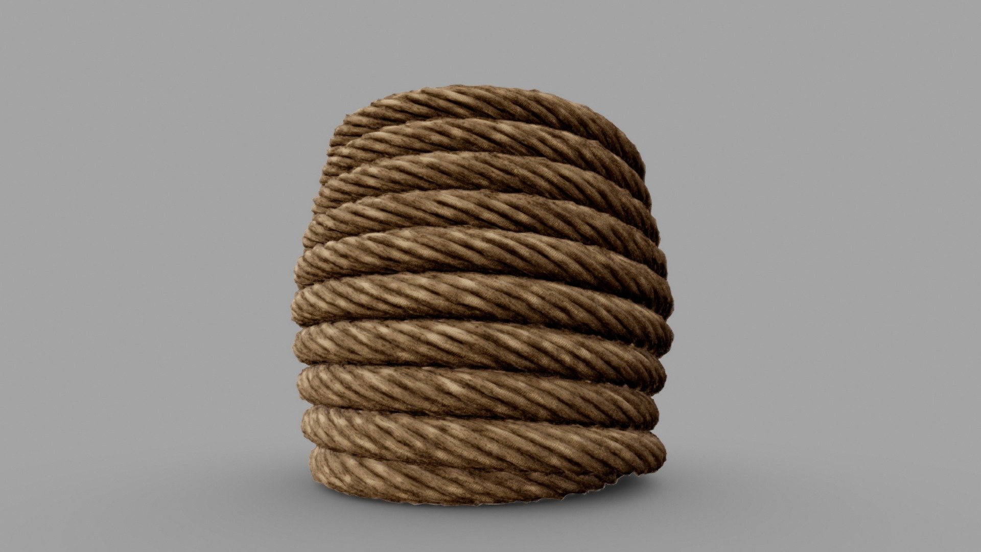 Rope Coil - 3D model by Virtua Con (@virtuaCon) [ca2aade] - Sketchfab