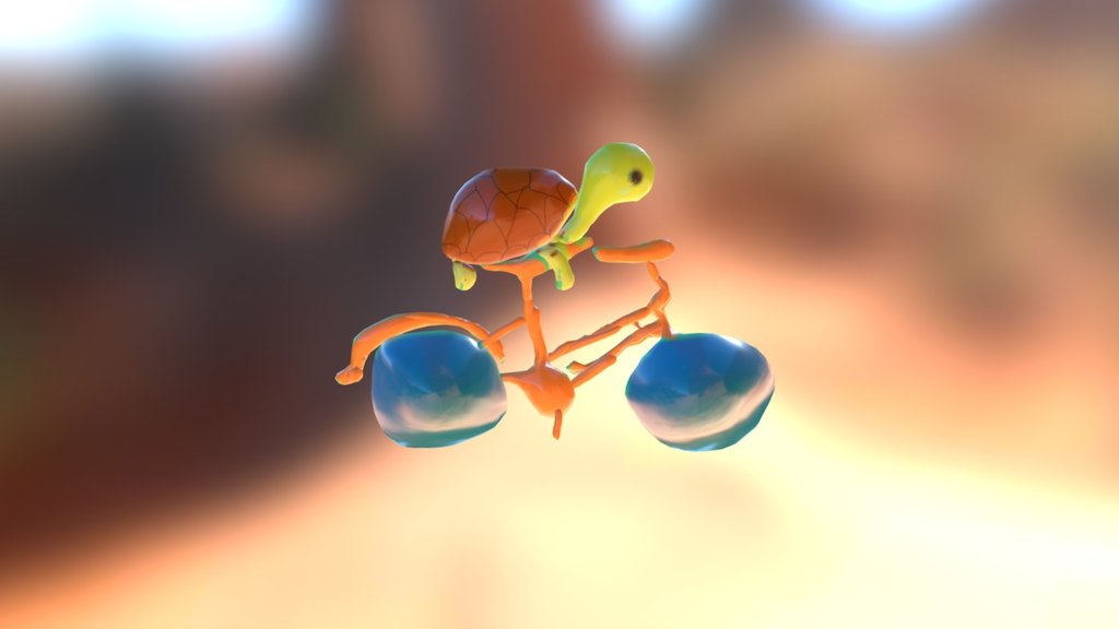 Turtlebike - 3D model by PauloSilvadesde1966 [ca2d299] - Sketchfab