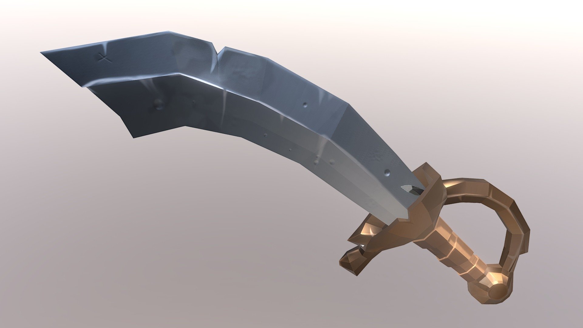 Pirate Sword - Download Free 3D model by Fridge (@youssefdarwish01 ...