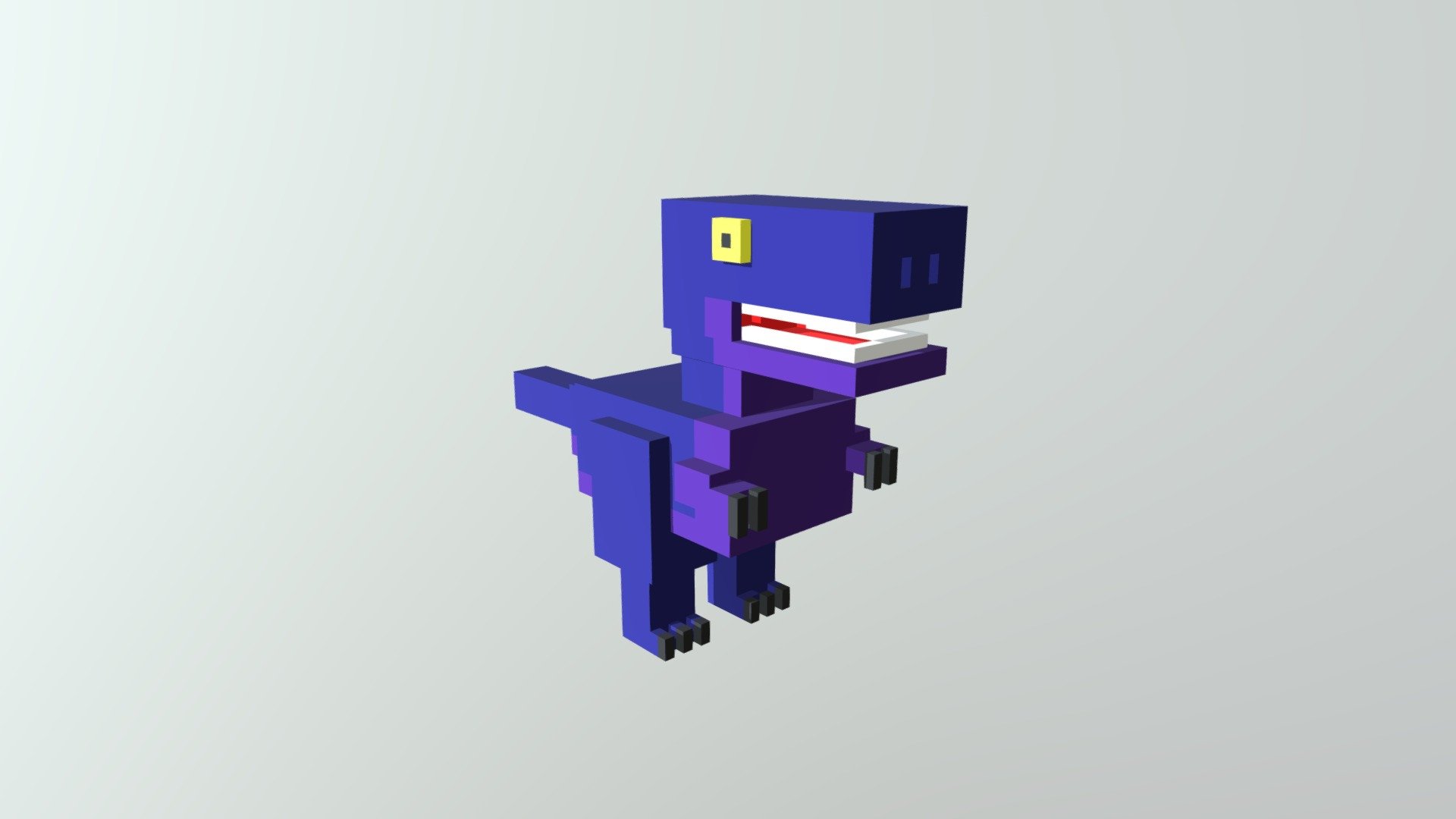 Voxel Tyrannosaurus Rex - 3D model by Guillermo Willy Moral ...