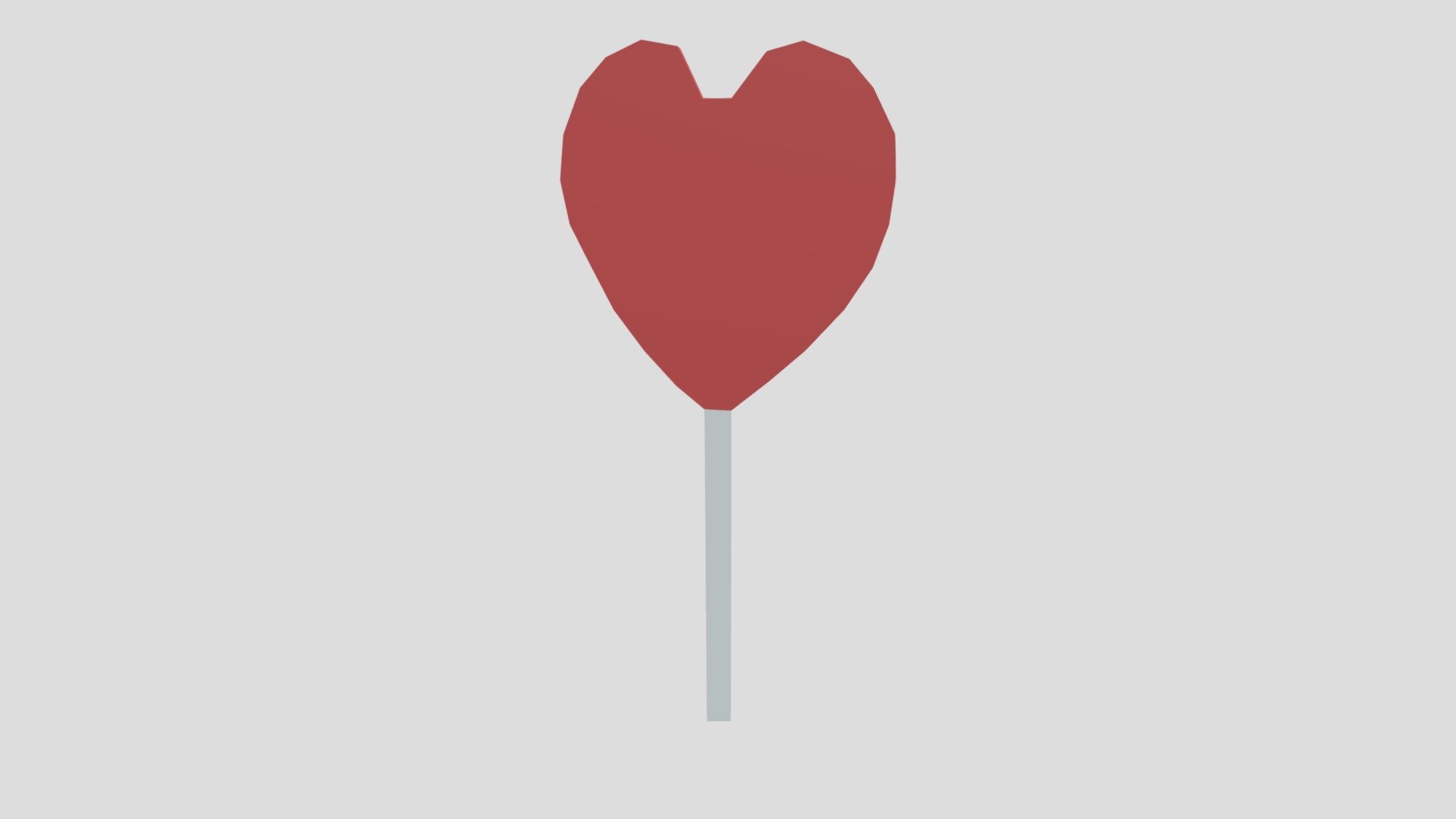 Heart On A Stick - 3D model by sivers_world [ca2e424] - Sketchfab