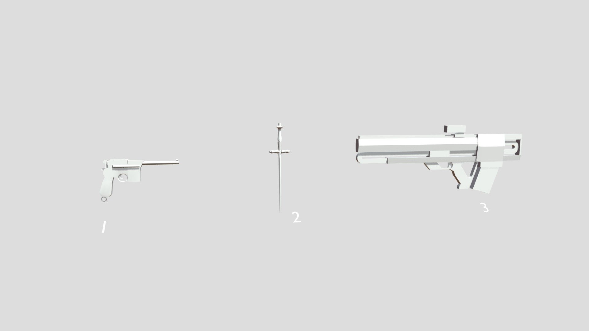 [XYZ Draft Punk] - 1.Blocking_Add - Download Free 3D model by ...
