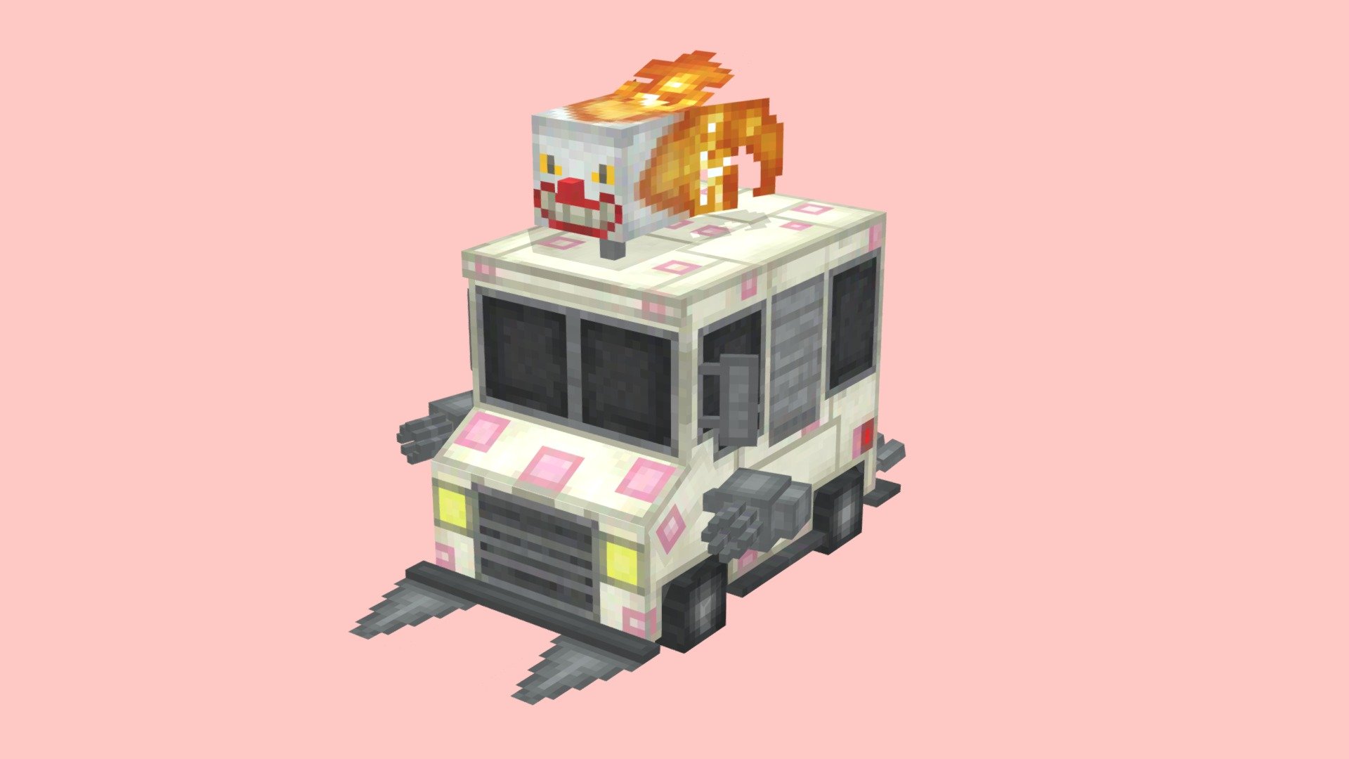 Sweet Tooth in Minecraft style - Download Free 3D model by angelcarusi ...