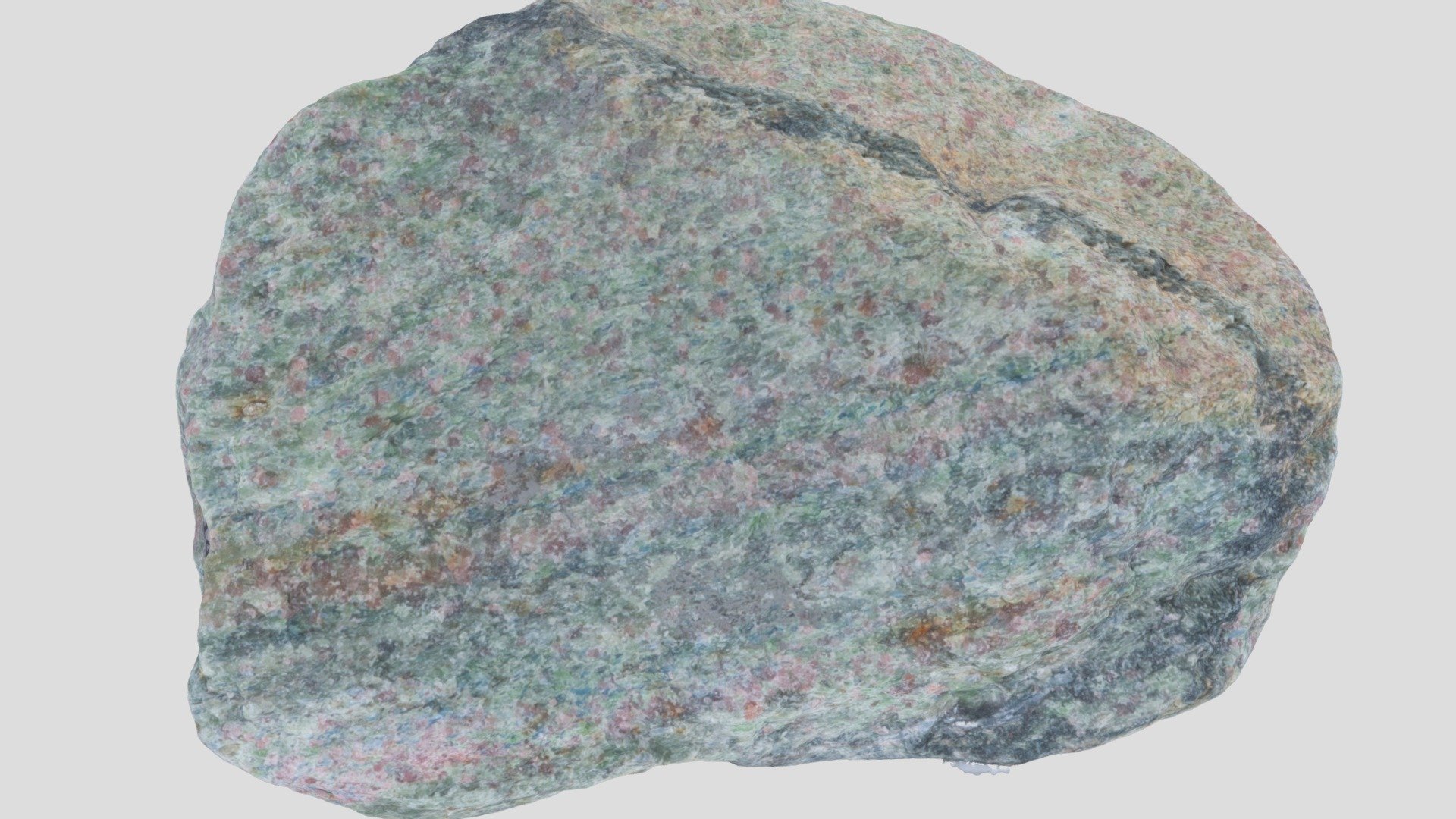 Kyanite eclogite - 3D model by Department of Geology, University of Ljubljana ...