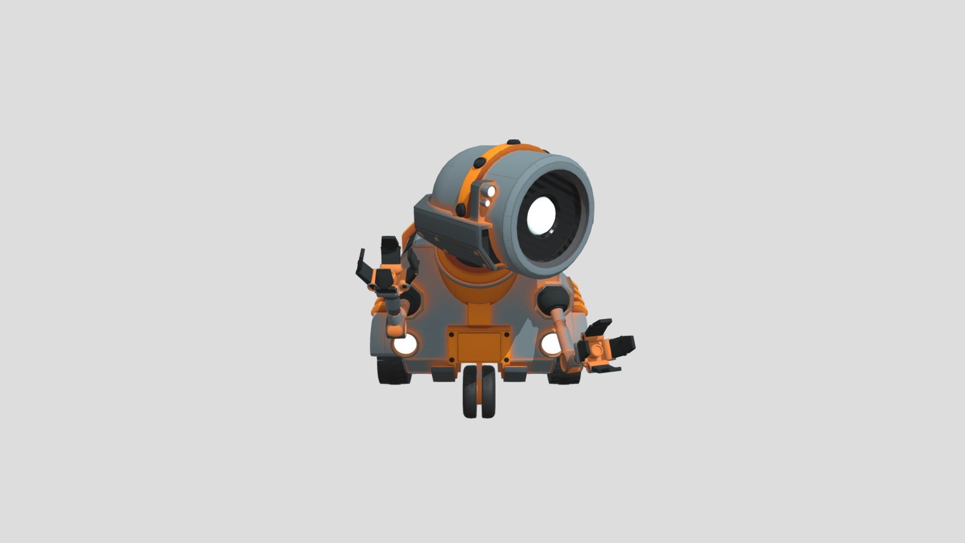 Robot Character (Posed) - Download Free 3D model by josholrick1 ...