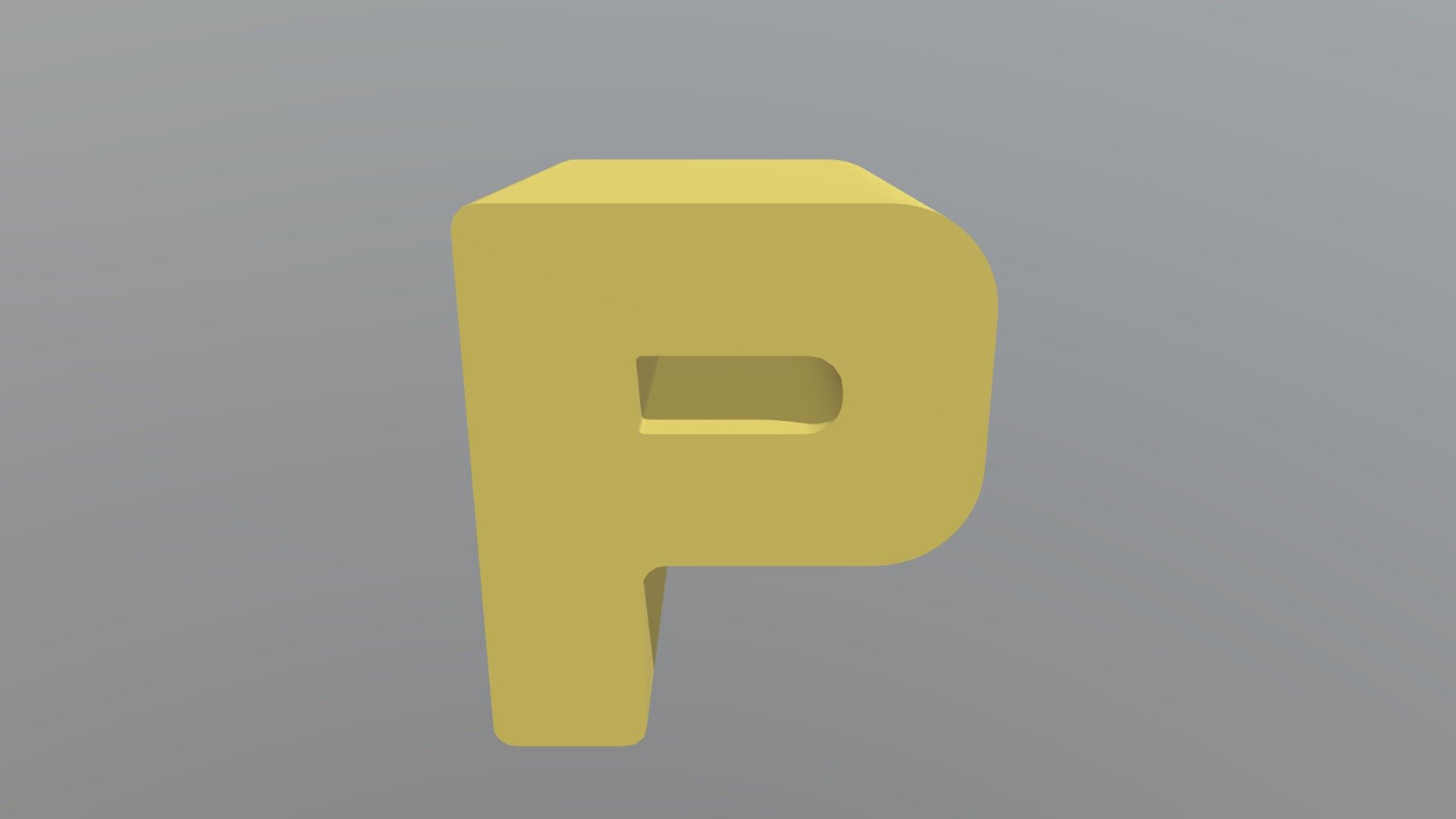 P - Download Free 3D model by Tyler Waite (@holos-tyler) [ca33983 ...