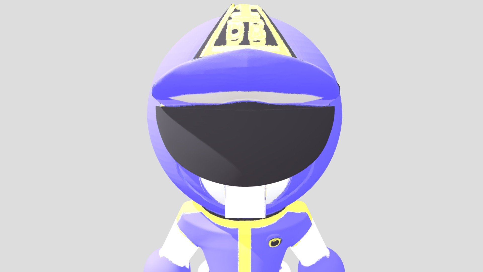 Dyna Blue - Download Free 3D model by Powerrangerstudio (@PowerRide ...
