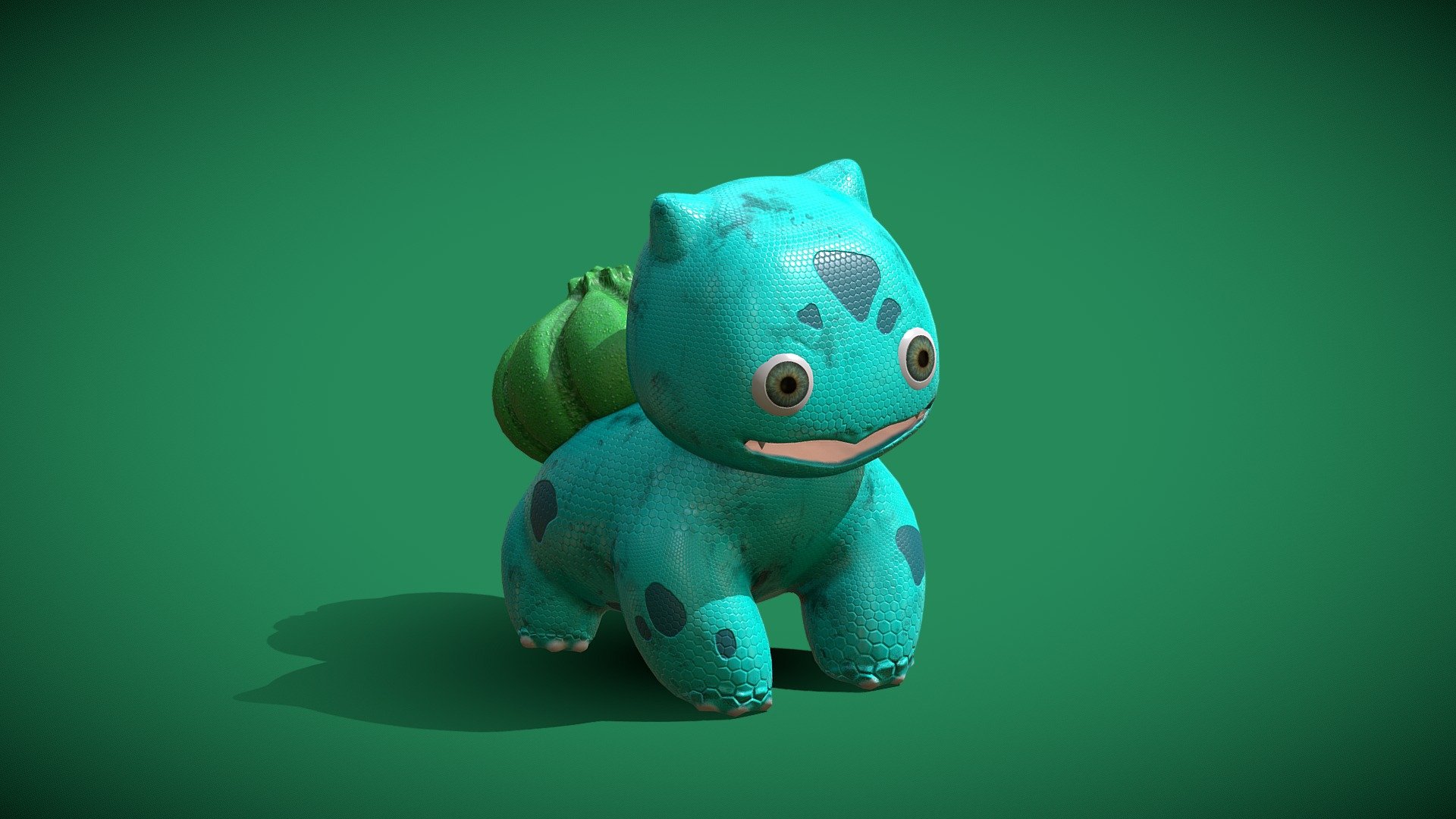 Bulbizarre Pokemon - Download Free 3D model by Lancelot.Dignon [ca34a6b ...