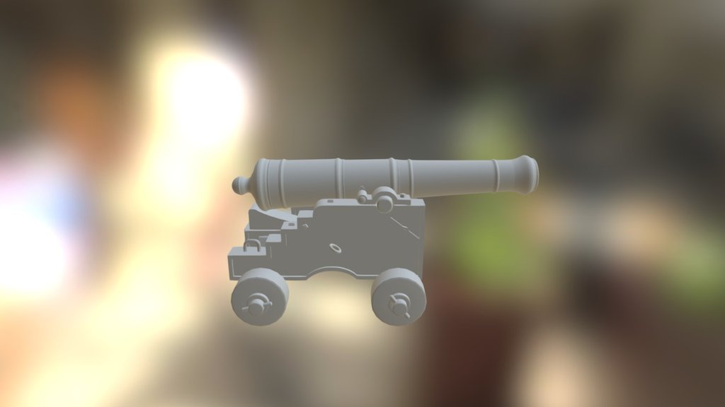 Cannon- Dylan Rodrigues - 3D model by Dylan Rodrigues (@Crofro ...