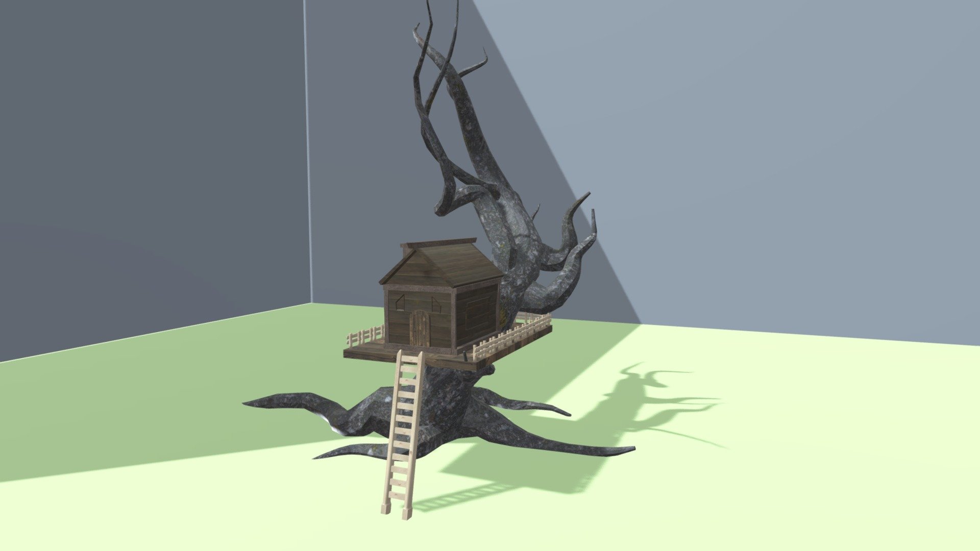 Treehouse - 3D model by Julie Agerbeek (@julieagerbeek) [ca3f3b7 ...