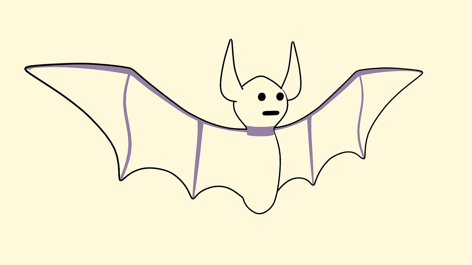 [Inktober2022] Day 3_Bat - 3D model by Glub (@GlubGraphics) [ca3f6e0 ...