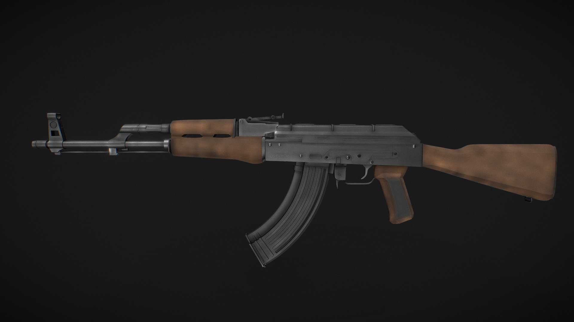 CS:GO AK-47 - 3D model by Shroud.xD (@ShroudxD) [ca3f81b] - Sketchfab