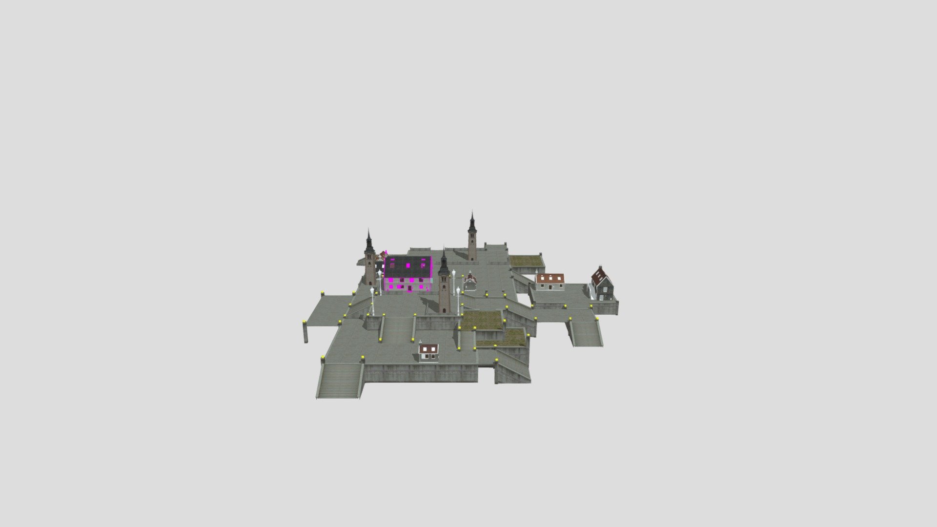 Free_fire_clock_tower_cyperpunk_theme - 3D model by tamim1234 [ca40069 ...