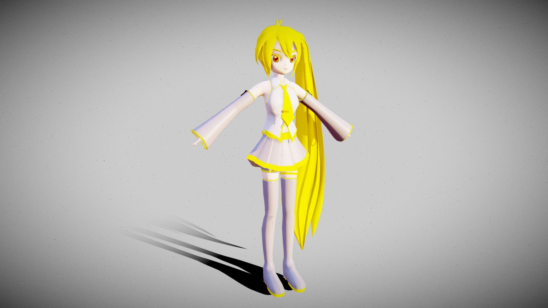 Akita Neru (Mikumikudance) - Download Free 3D model by 雨宮レン (@oscar3dmodel) [ca40f4d] - Sketchfab