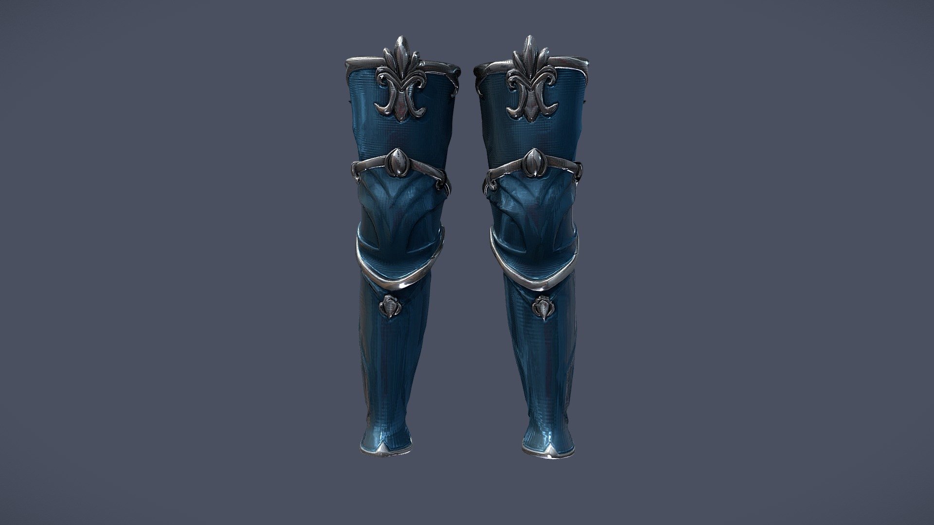 Female Fantasy Leg Armour Guard - Buy Royalty Free 3D model by 3dia ...