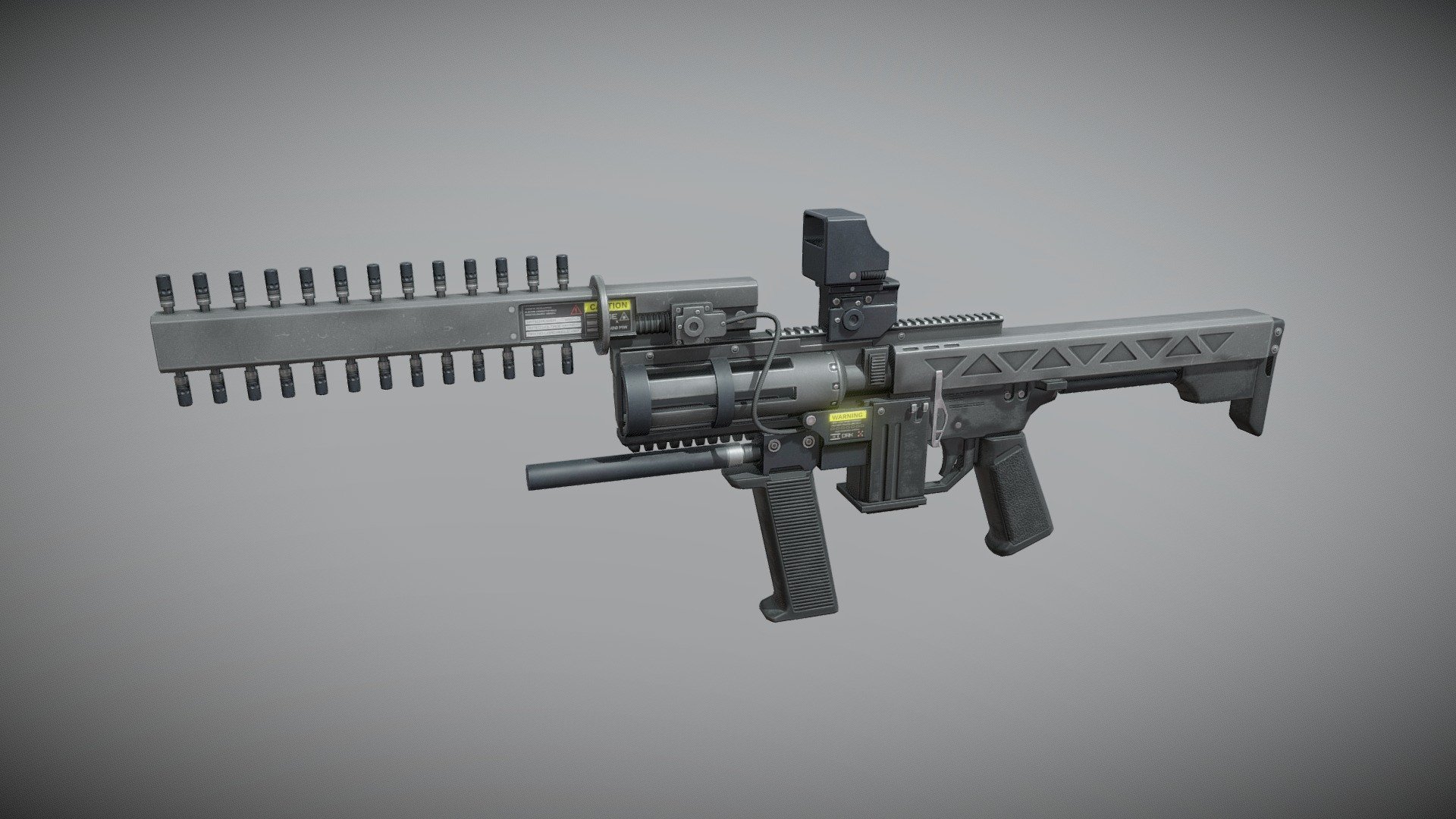 Directed Energy Weapon - Buy Royalty Free 3D model by Dak Attack ...
