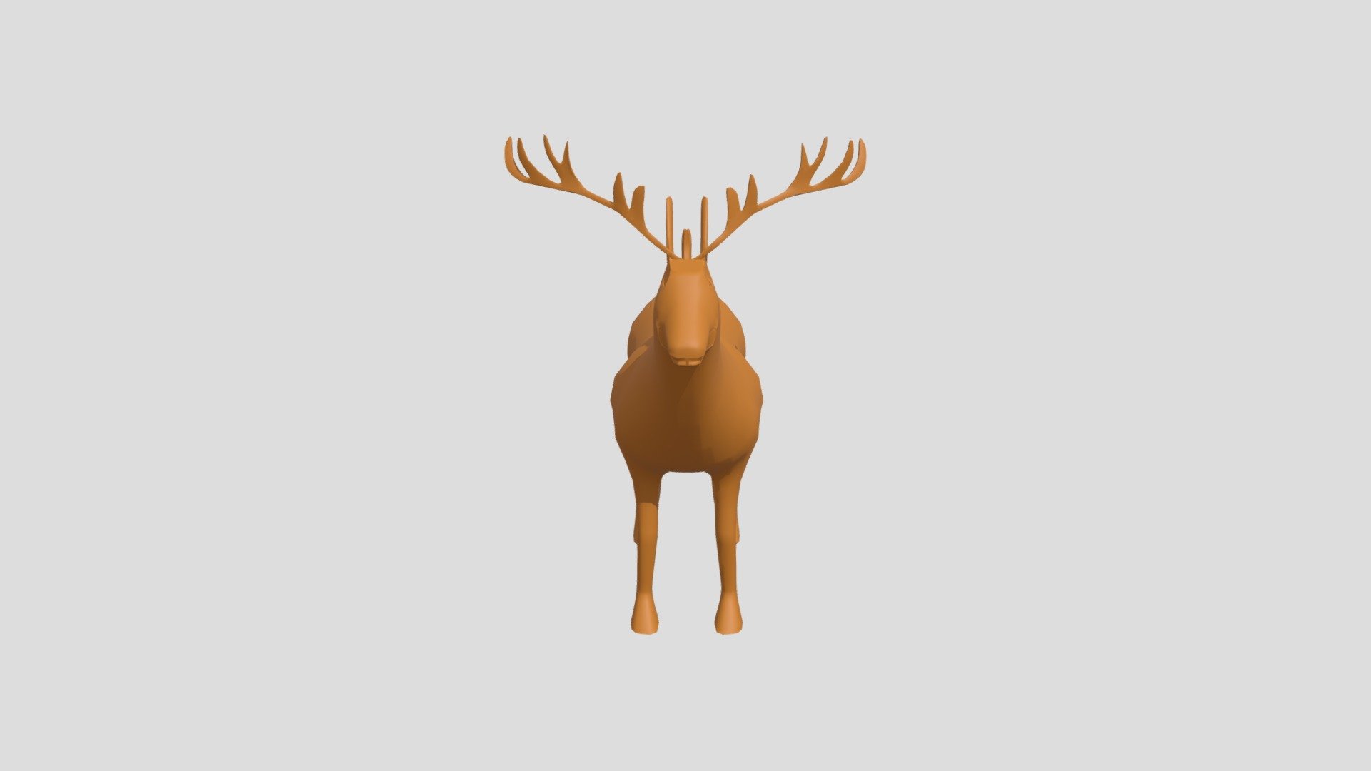 reindeer - 3D model by Kanz7421 [ca419ce] - Sketchfab