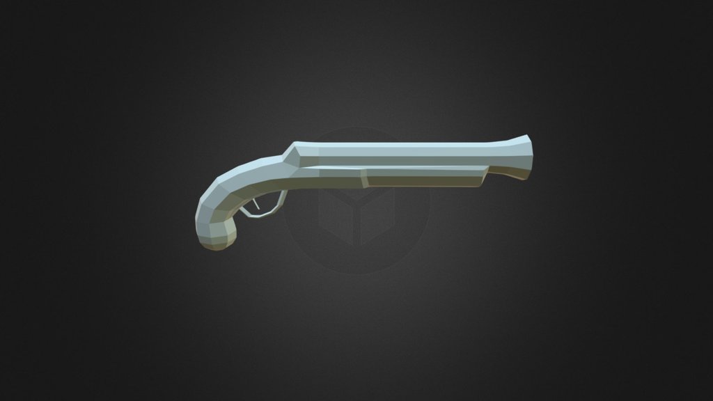 Pistol - Download Free 3D model by Revael [ca42ad2] - Sketchfab