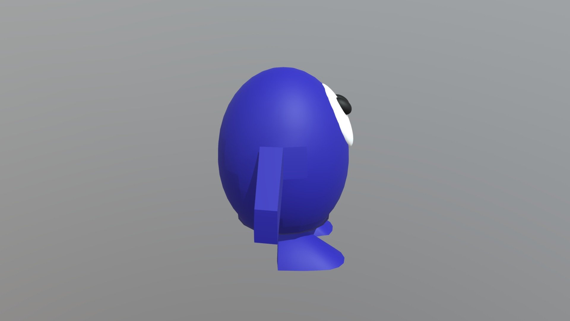 Assignment 1 Blue Fall Guy - 3D model by dwaller2018 [ca4325c] - Sketchfab