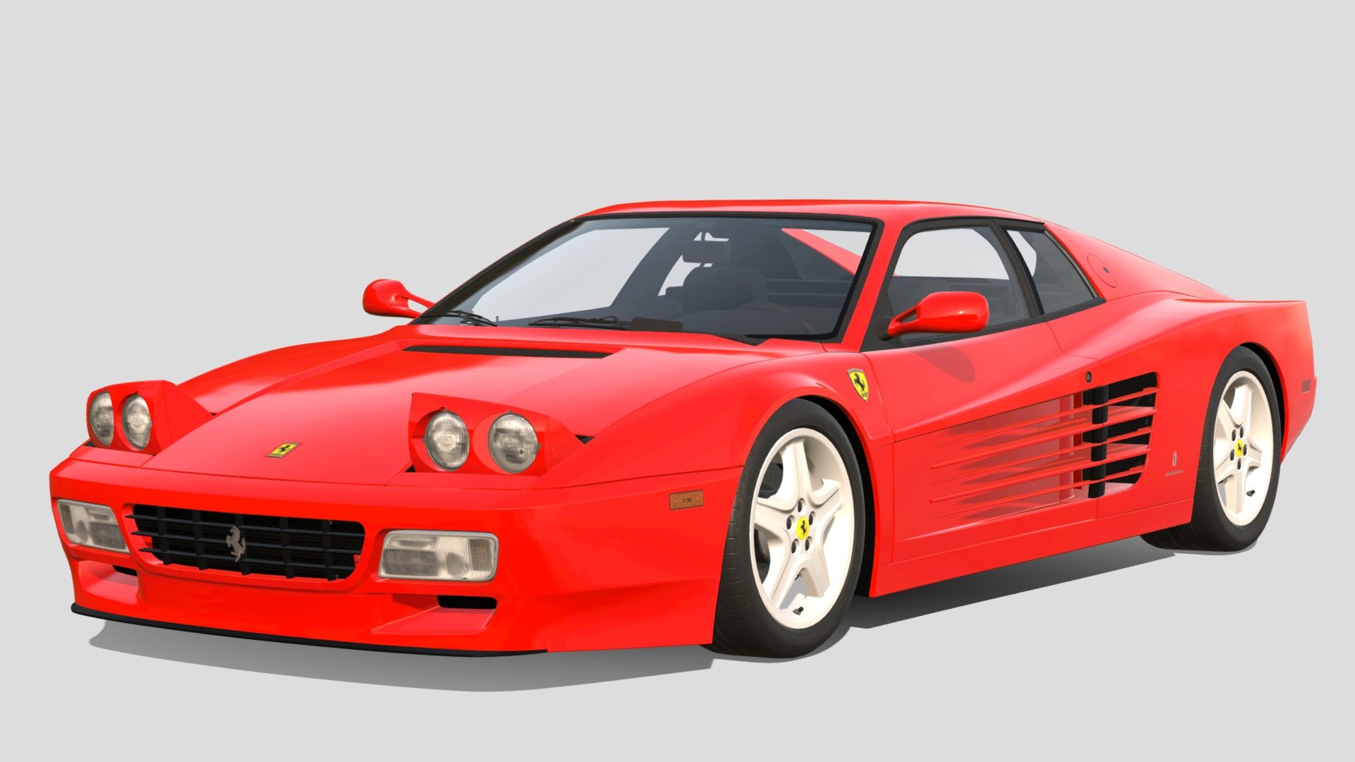 1991 Ferrari 512 TR - Download Free 3D model by OUTPISTON [ca43a98 ...
