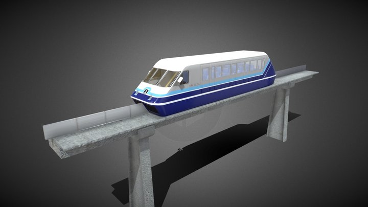 Aerotrain 3D models - Sketchfab