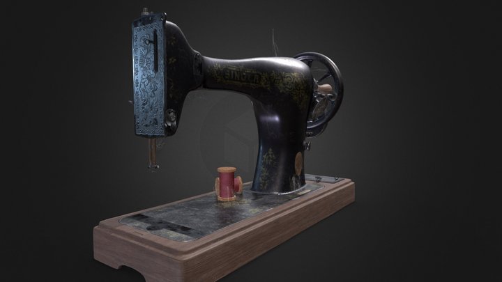 Sewing-machine 3D models - Sketchfab