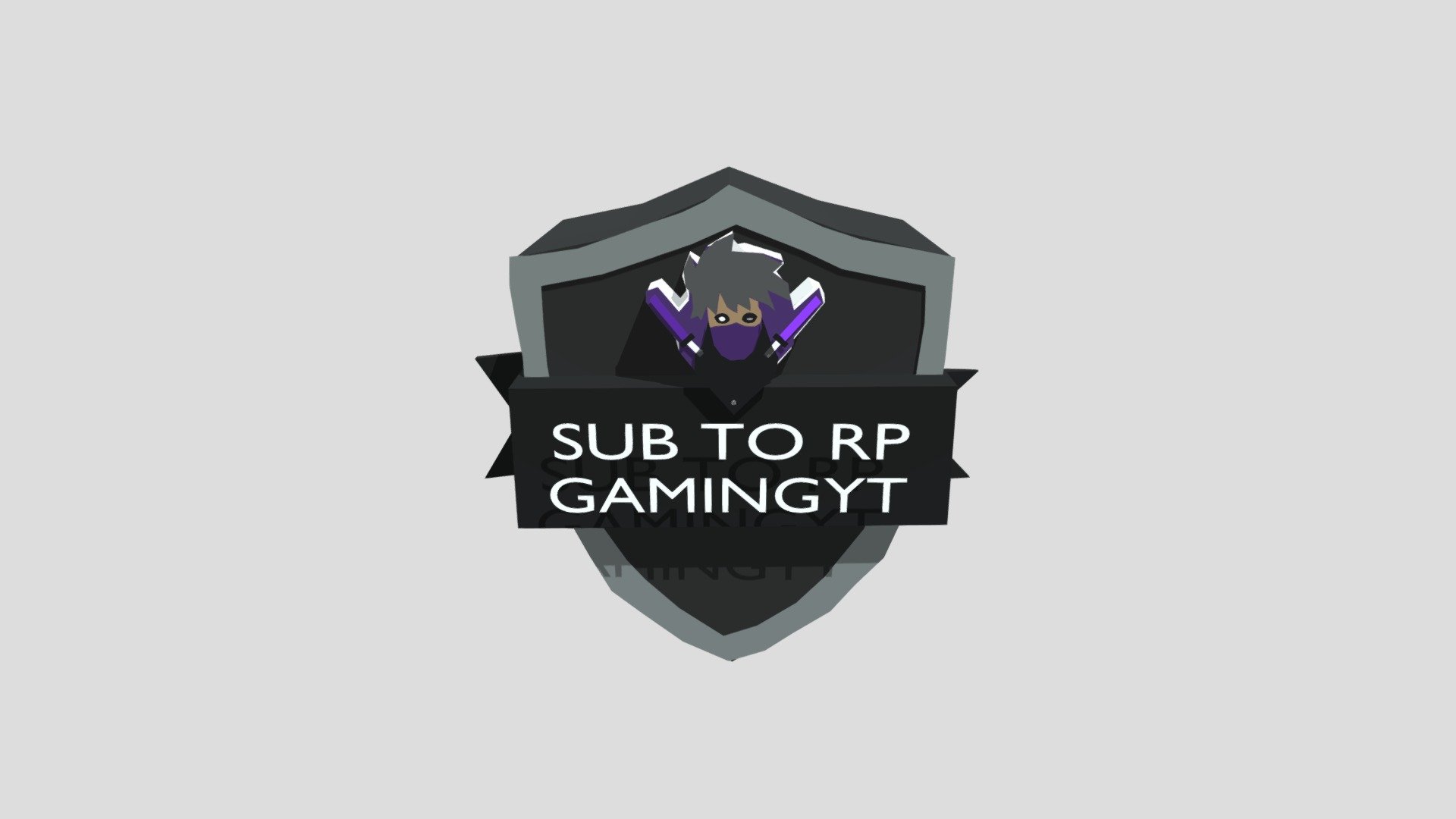 My gaming Logo IN 3D - Download Free 3D model by Lochan ...