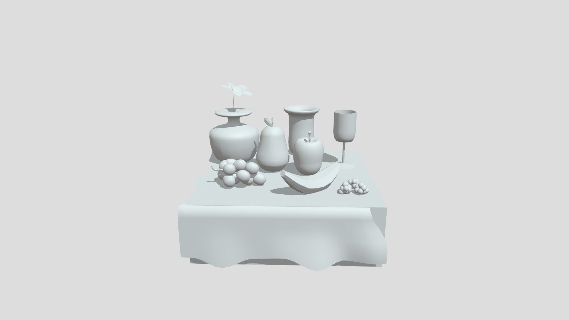 Bodegón - 3D model by Maricel Vázquez (@202003877) [ca451e1] - Sketchfab