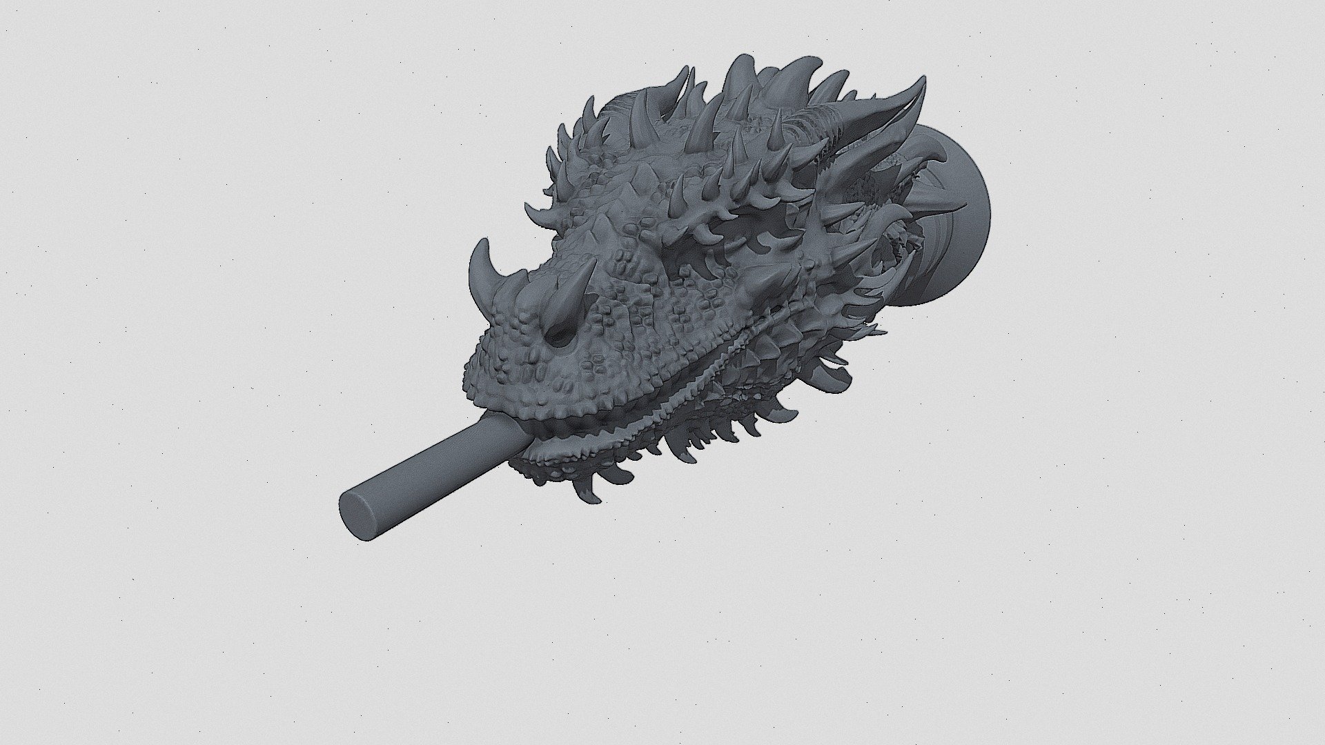 Dragon Head 2 - 3D model by realiz3d.creation [ca45600] - Sketchfab