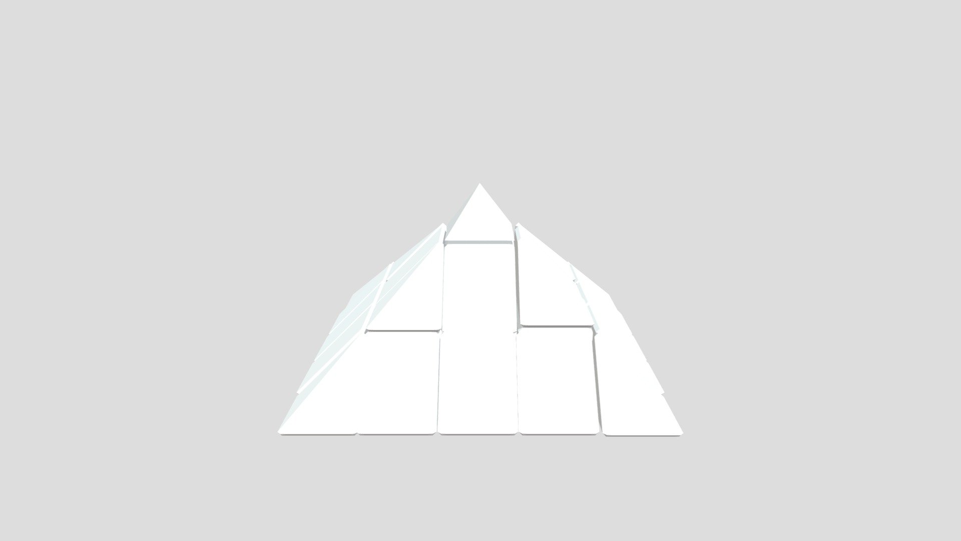 Finished Pyramid - Download Free 3D model by lsbergin [ca45b7f] - Sketchfab